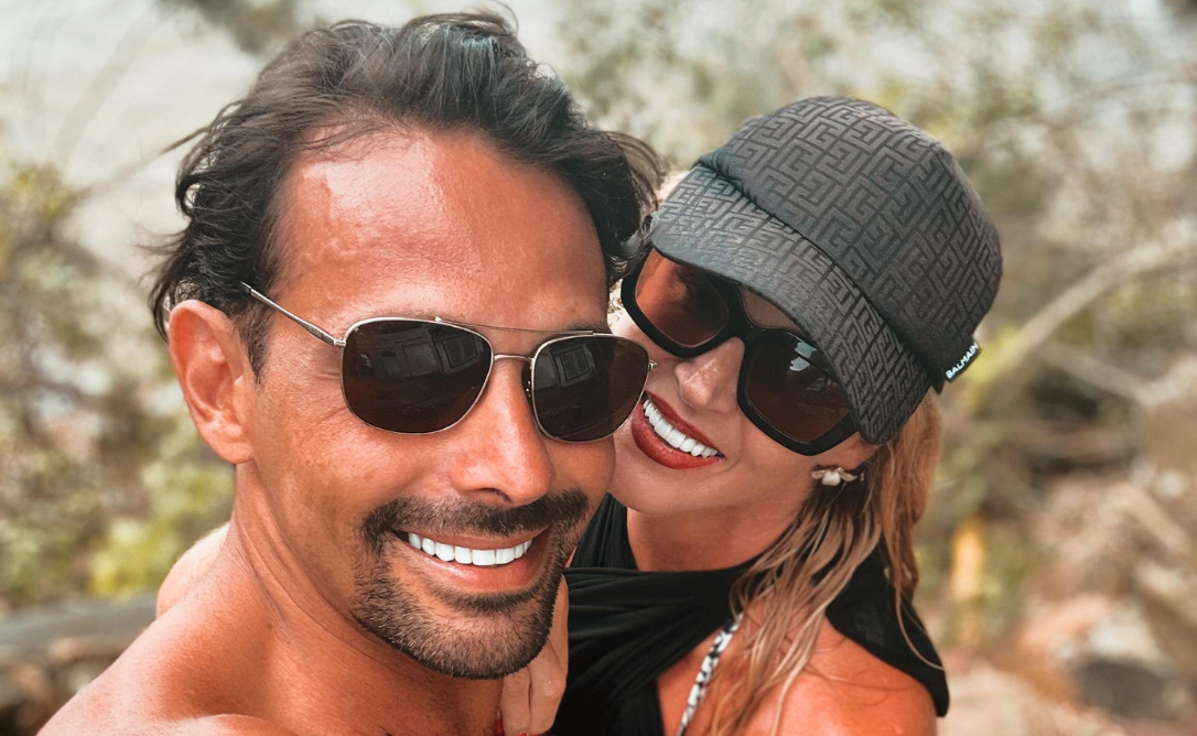 Aos 49 anos, Val Marchiori esbanja sensualidade ao lado do marido Thiago Castilho - Imprensa e Mídia