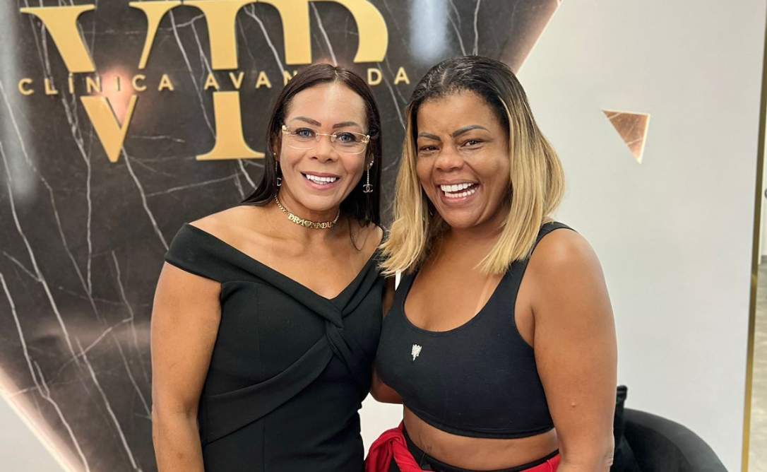 Doutora Nádia Ribeiro encontra Tati Quebra Barraco e celebra amizade e ...