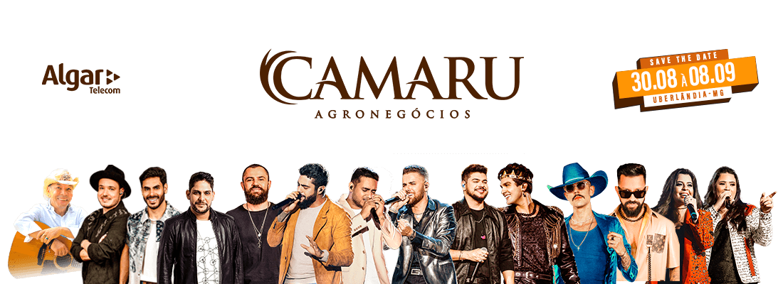 Confira as atrações do Camaru 2024 em Uberlândia - Imprensa e Mídia