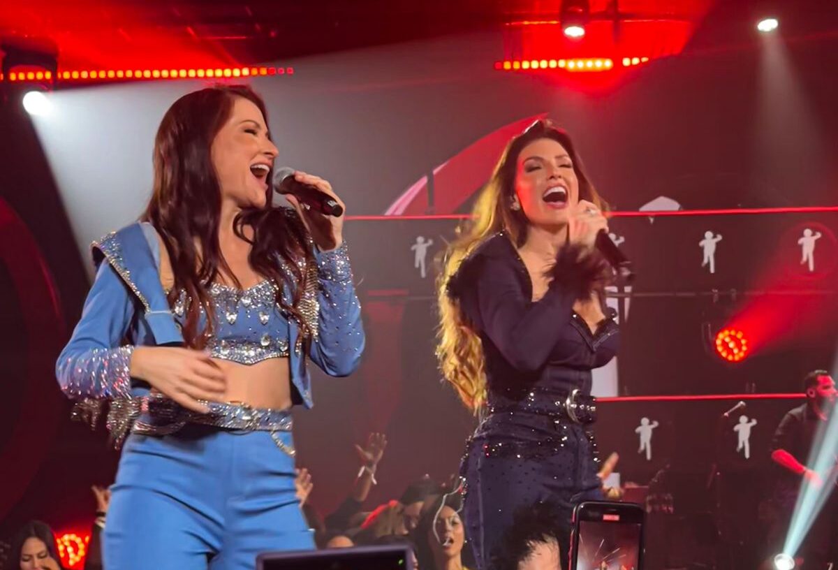 Lucylla e Lucyana gravam DVD em São Paulo - Imprensa e Mídia