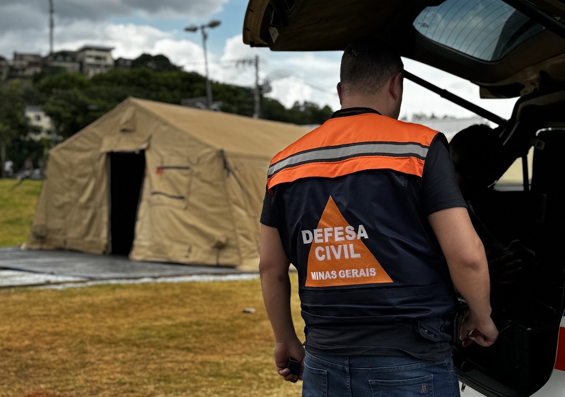 Defesa Civil de Minas Gerais conta com tenda modular para resposta ...